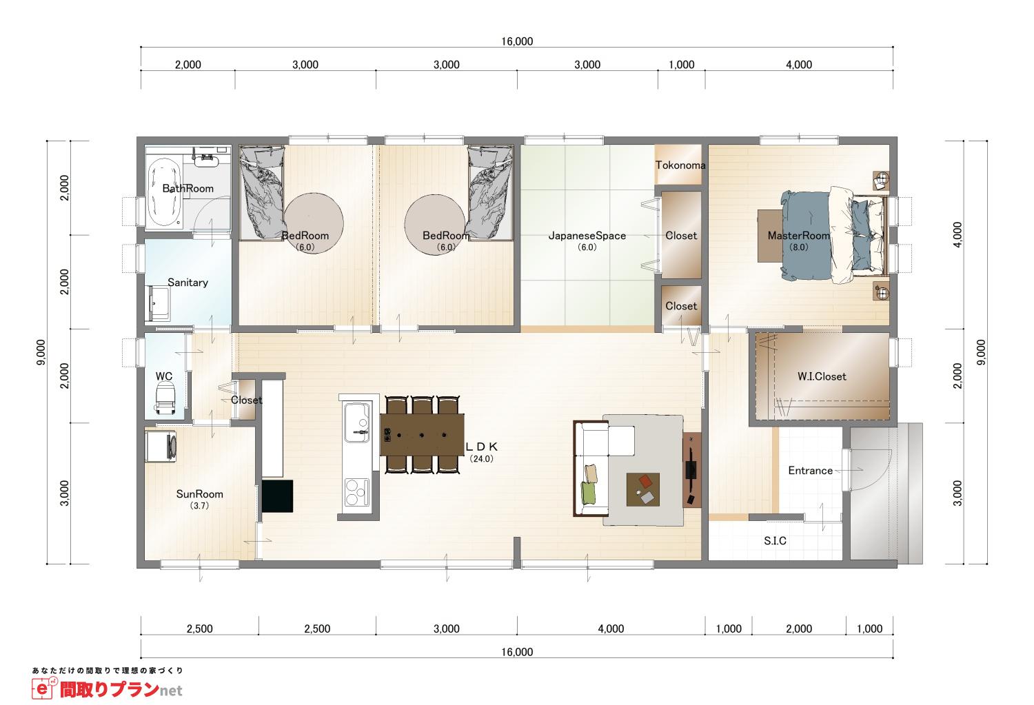 平屋間取り、どんな特徴がある？坪数や部屋数、デザイン別に徹底解説！ - リブタイムズ｜戸建てを考える方のためのフリーマガジン