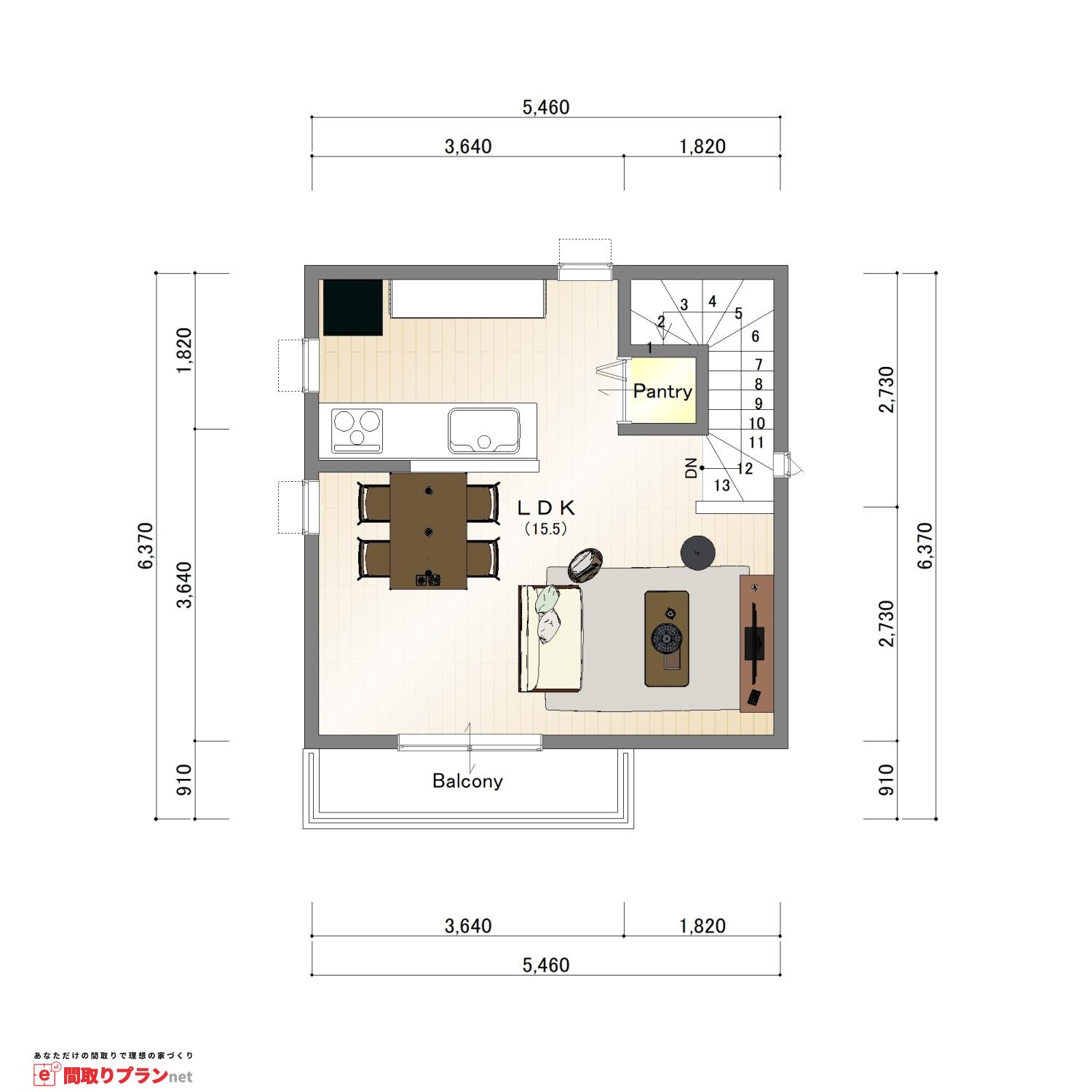 17坪でコンパクトな2階建て、どうつくる？間取りのポイントは - リブタイムズ｜戸建てを考える方のためのフリーマガジン